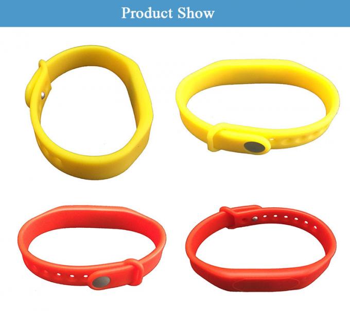 Customized Logo Fitness Sports Wristband Waterproof Watch RFID Silicone Wristband
