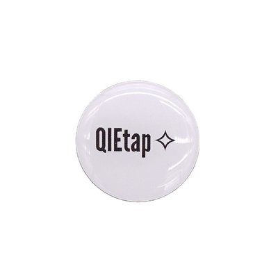                  Customized Qr Code 30mm Diameter Anti-Metal NFC Social Media RFID Epoxy Tag for Phone             