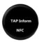                  Popular Large Size 100mm Diameter NFC Ntag213 Anti Metal Epoxy Sticker Tag on Phone for Social Media Sharing             