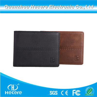                  Elastic Wallet Card Holder Custom RFID Blocking PU Leather Men Card Magic Wallet             
